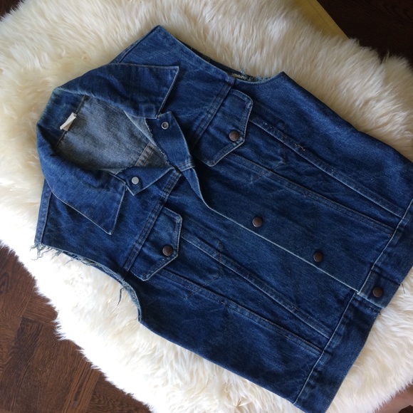 Vintage | Jackets & Coats | Rare Vintage My Little Pony Denim Cut Off ...